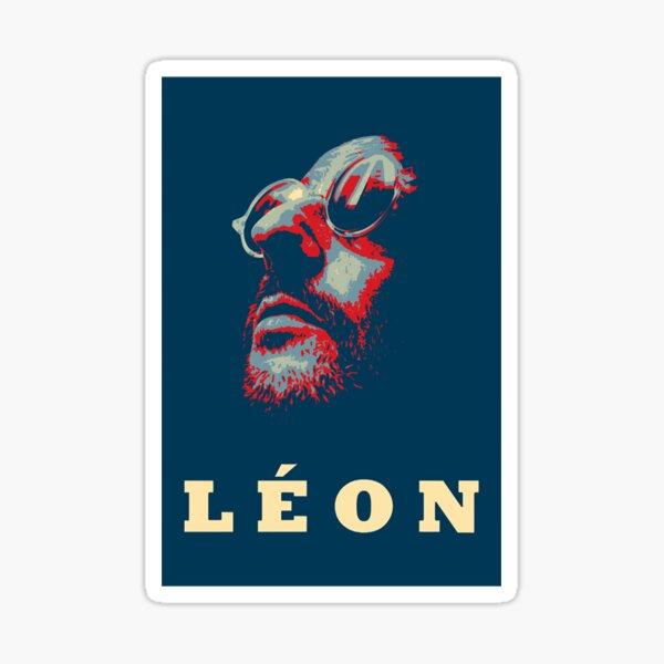 "Leon" Sticker for Sale by DreamChameleon | Redbubble