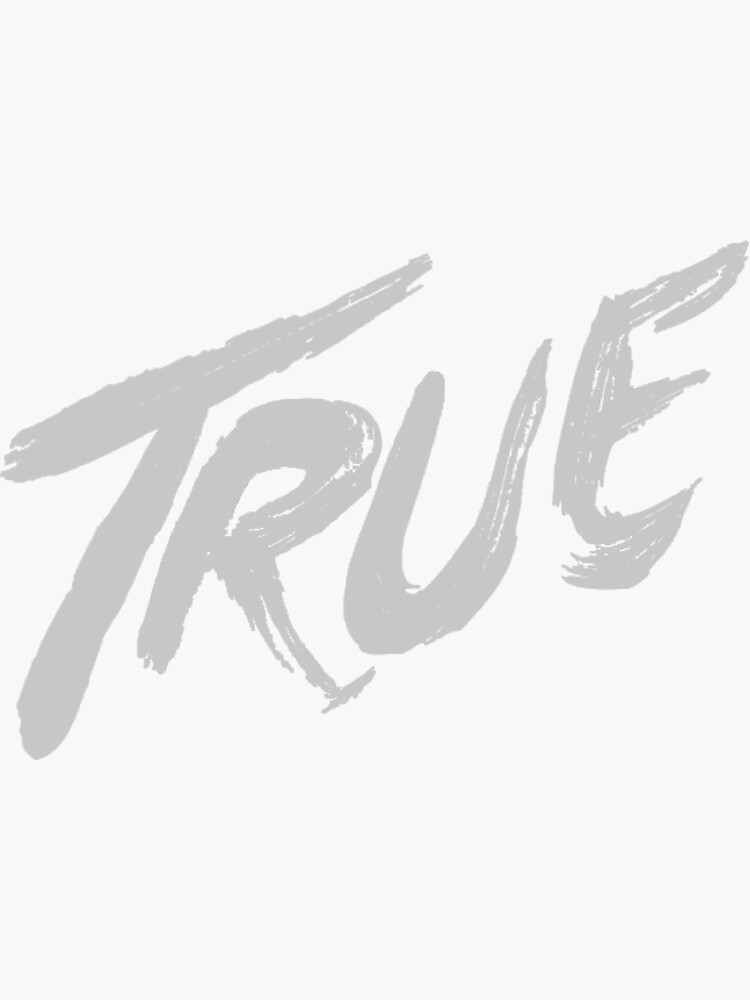"True logo" Sticker for Sale by ciferonagubi | Redbubble
