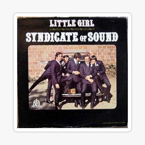 "Syndicate Of Sound, Garage Rock lp" Sticker for Sale by Vintaged ...