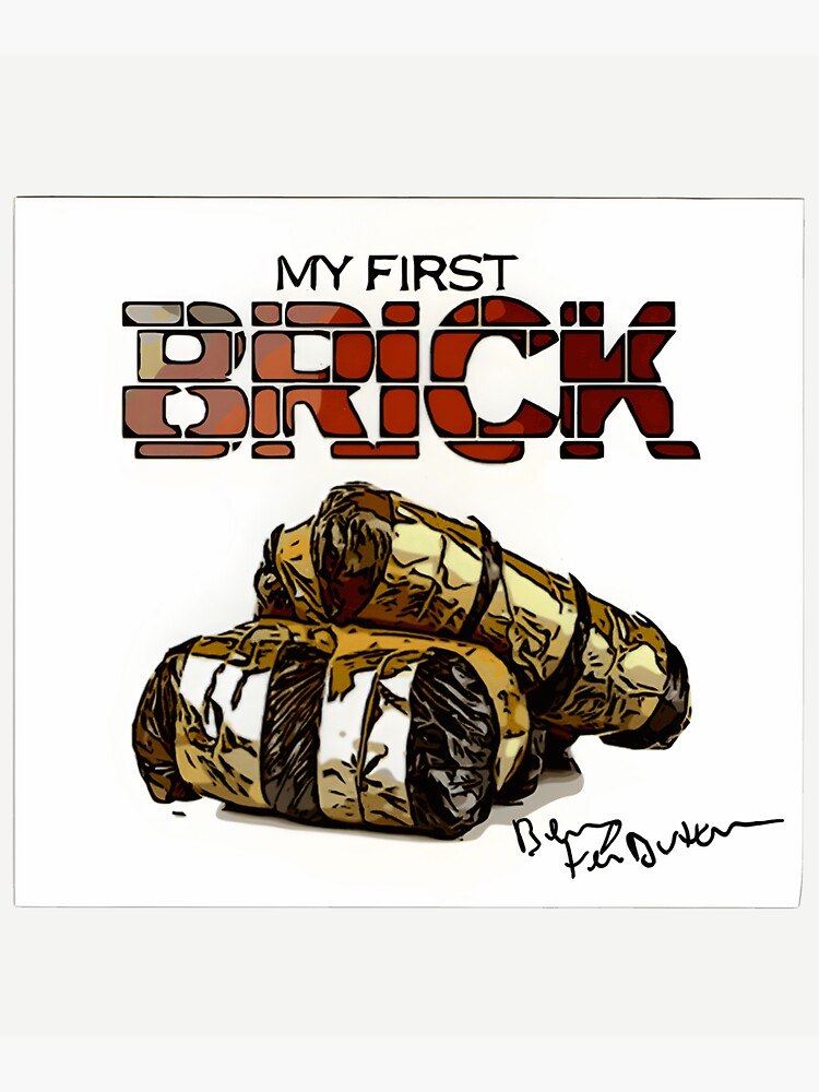 "My First Brick album classic" Sticker for Sale by LisaArnolda | Redbubble