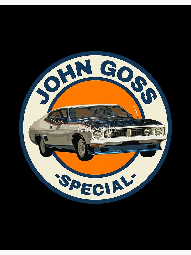 "John Goss Special XB Ford Falcon logo" Art Print for Sale by radestilo ...