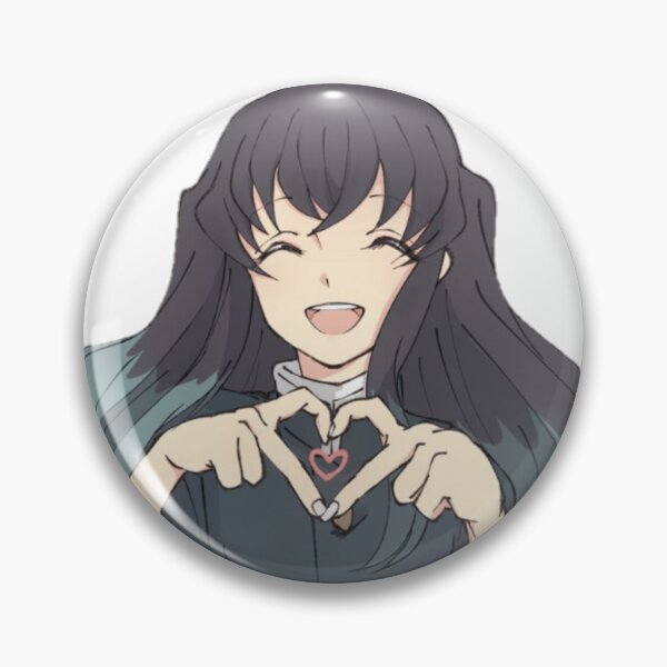 Muichiro Demo slayer enamel quicksand pin - munimoro.gob.pe