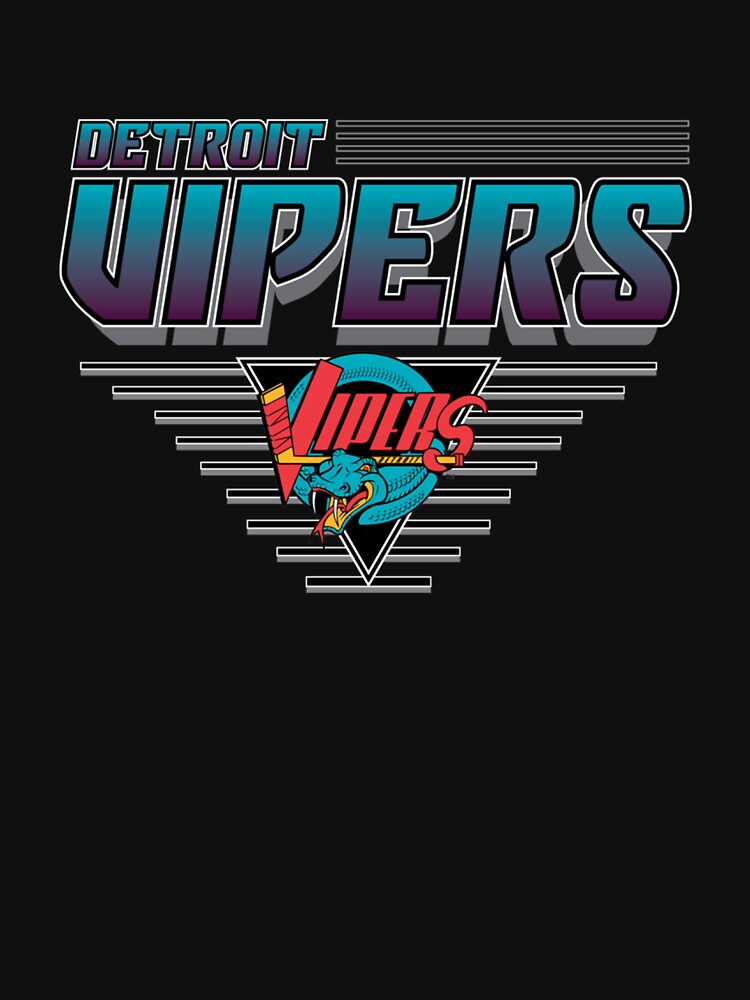 "Detroit Vipers 90s logo" T-shirt for Sale by BRADYMCCLELLAN ...