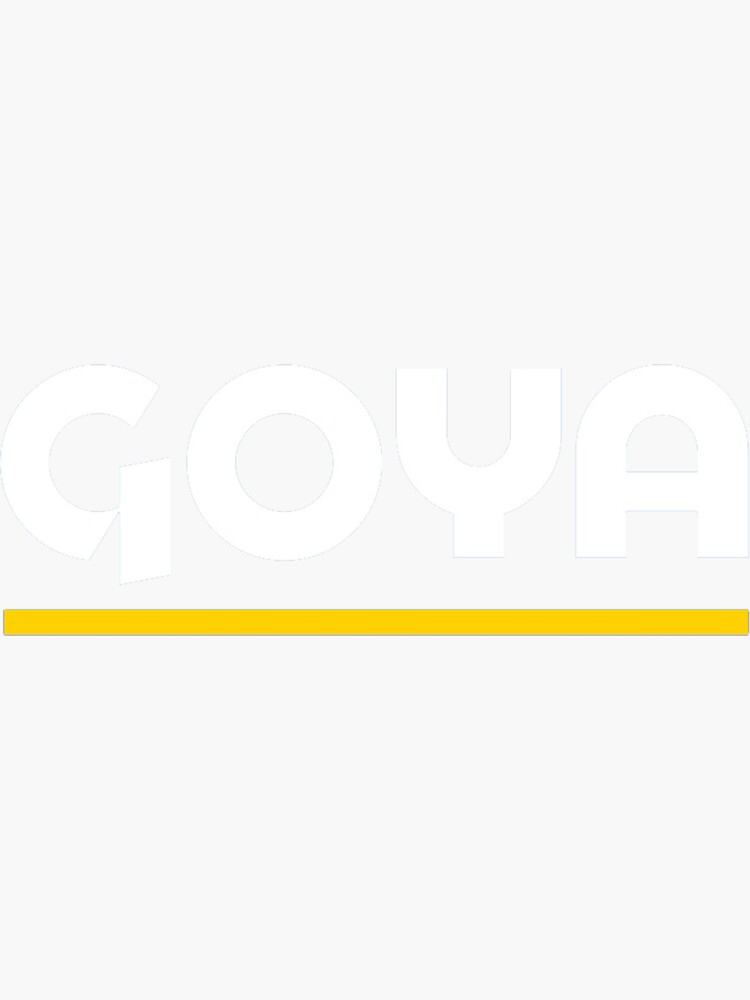 "Top Classy Goya Design" Sticker for Sale by zhudass | Redbubble