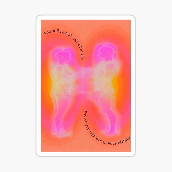 "aesthetic energy aura" Sticker for Sale by BrandyToy | Redbubble