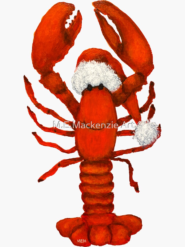"Christmas Lobster, Santa Claus Lobster, Nova Scotia Christmas Lobster ...