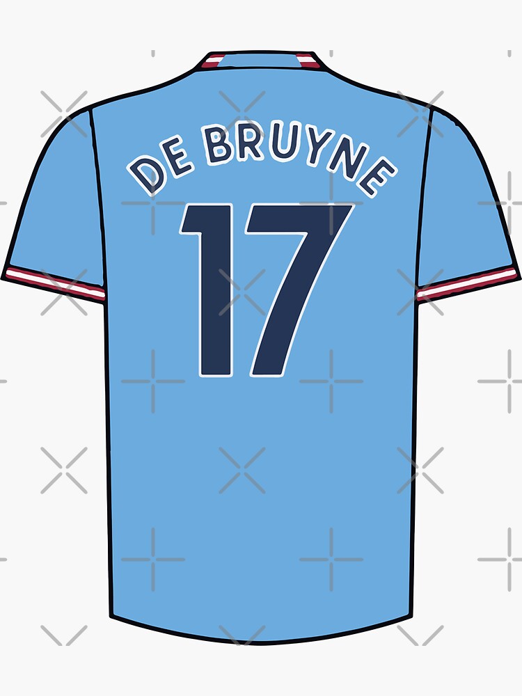 "Kevin De Bruyne - KDB - Man City #17" Sticker for Sale by marioald ...