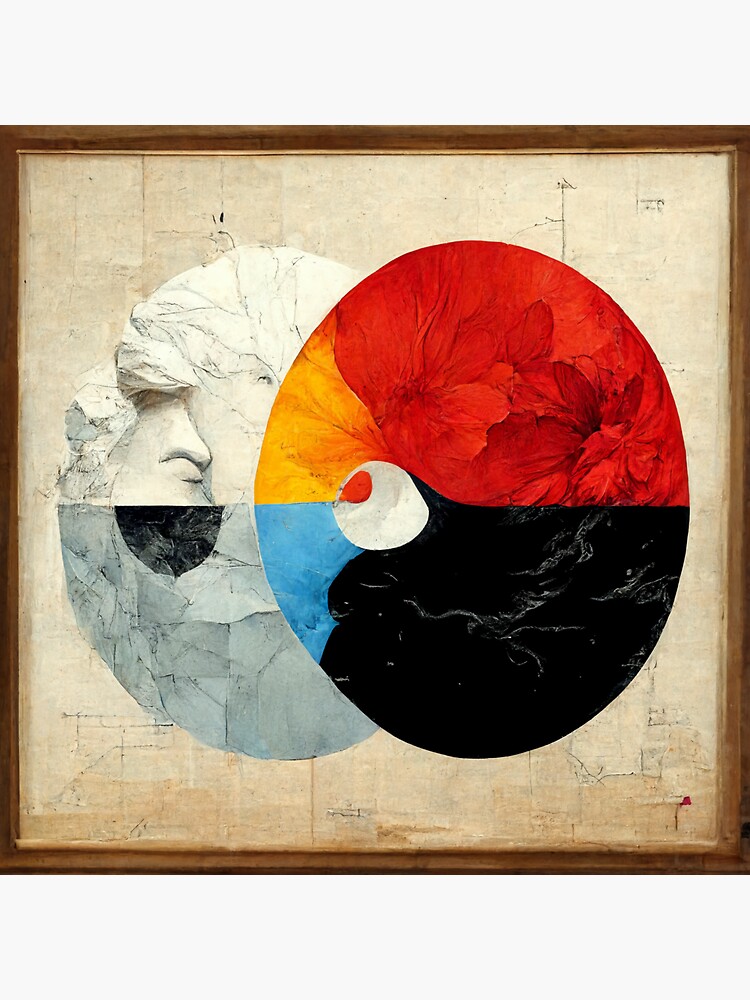 "History of Art Remix" Sticker for Sale by AIaiAIaiart | Redbubble