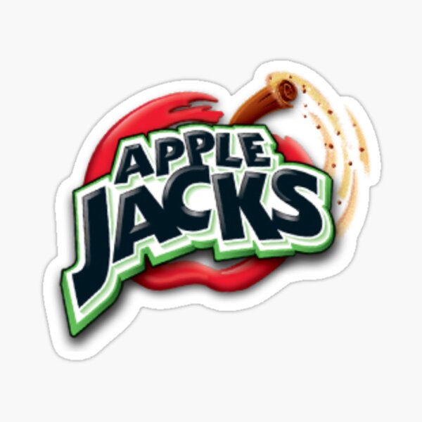 "best apple jacks logo" Sticker for Sale by taylahbarnett9 | Redbubble