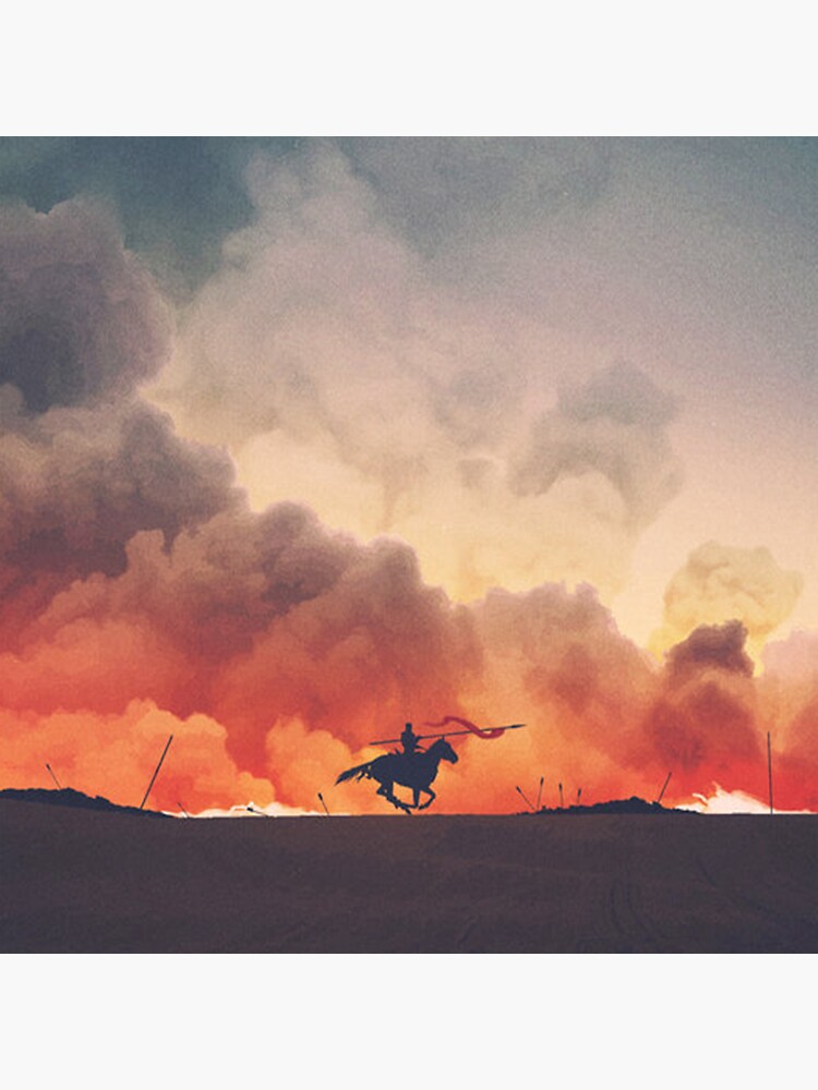 "Kingslayer" Sticker for Sale by Grizzzzy | Redbubble