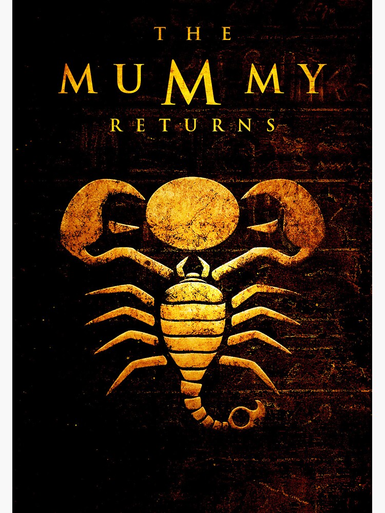 "The Mummy Returns" Sticker for Sale by DAG-Trejd | Redbubble