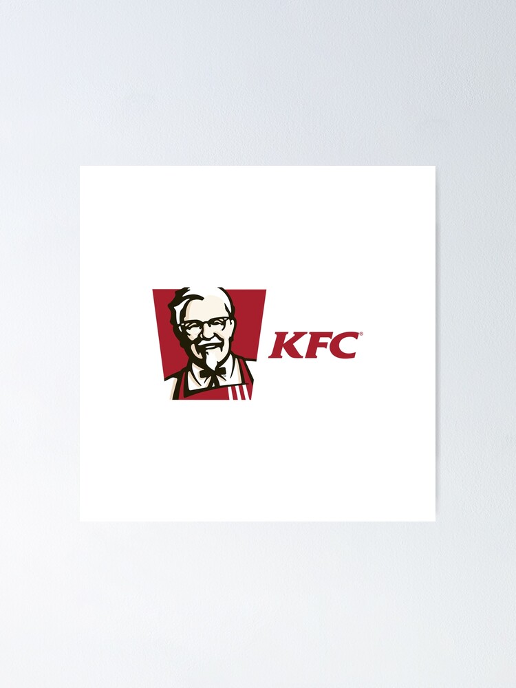 "best of kfc logo" Poster for Sale by leahbehrend | Redbubble