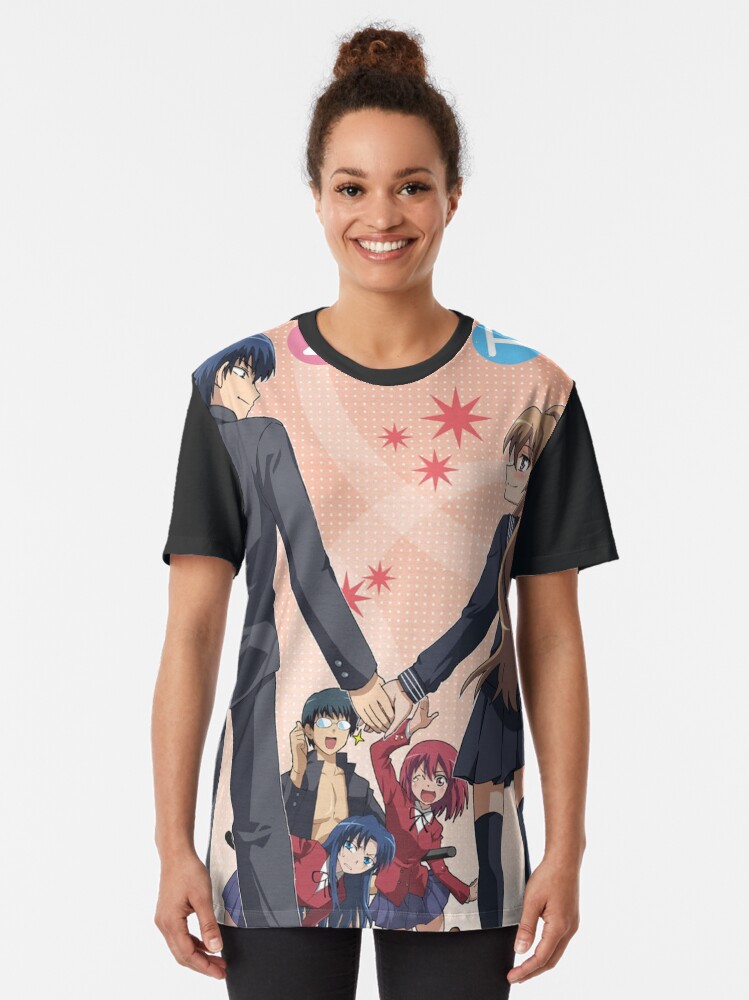 "Toradora" T-shirt for Sale by MiniTiger | Redbubble | toradora graphic ...