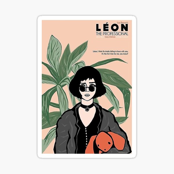 "Leon The Professional" Sticker for Sale by jacobball | Redbubble