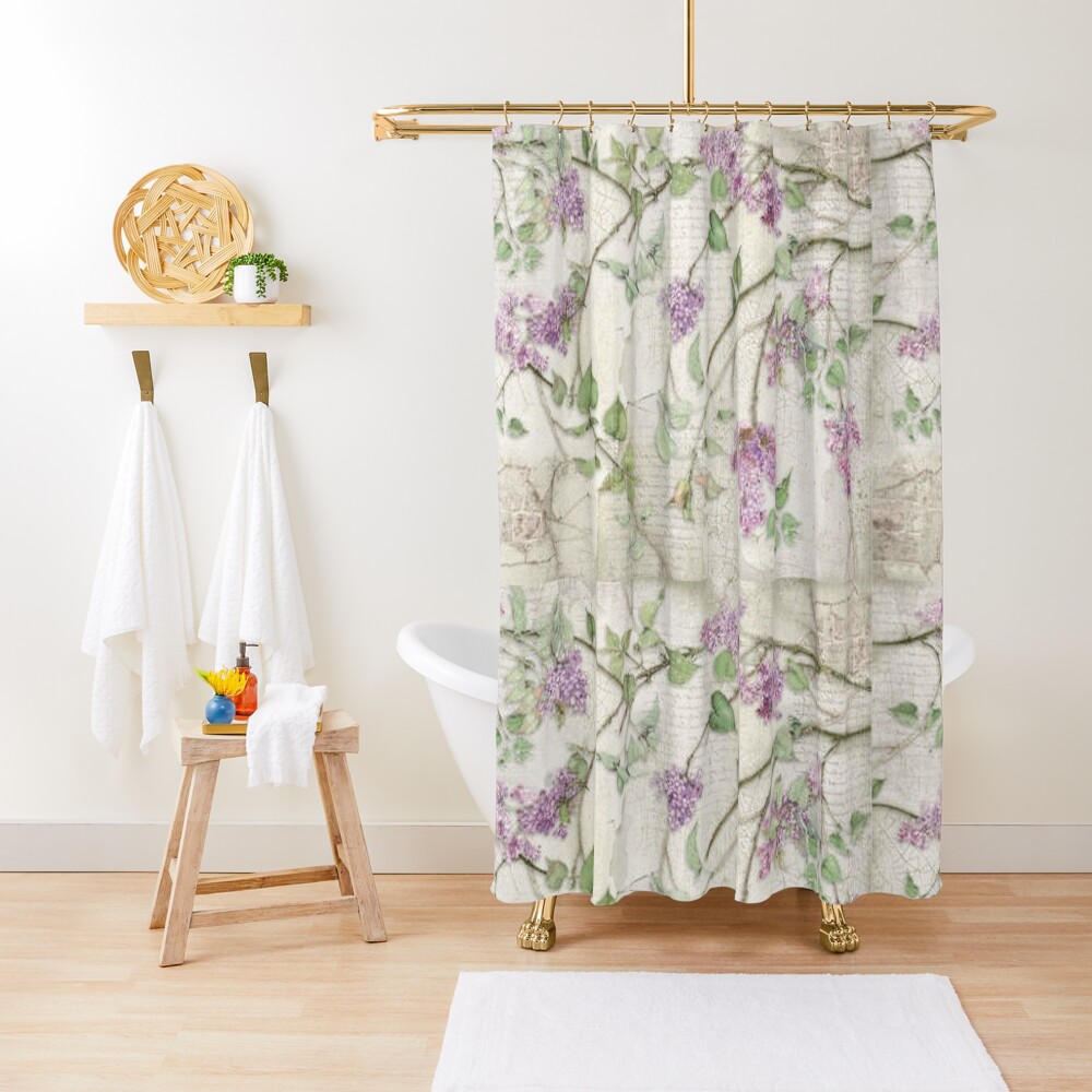 "Lilac Ranke" Shower Curtain for Sale by comtessek | Redbubble