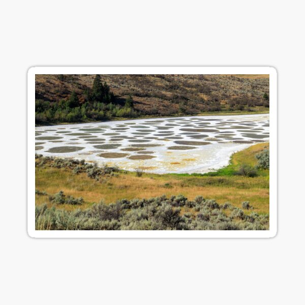 "Spotted Lake Osoyoos Similkameen Valley" Sticker for Sale by ...