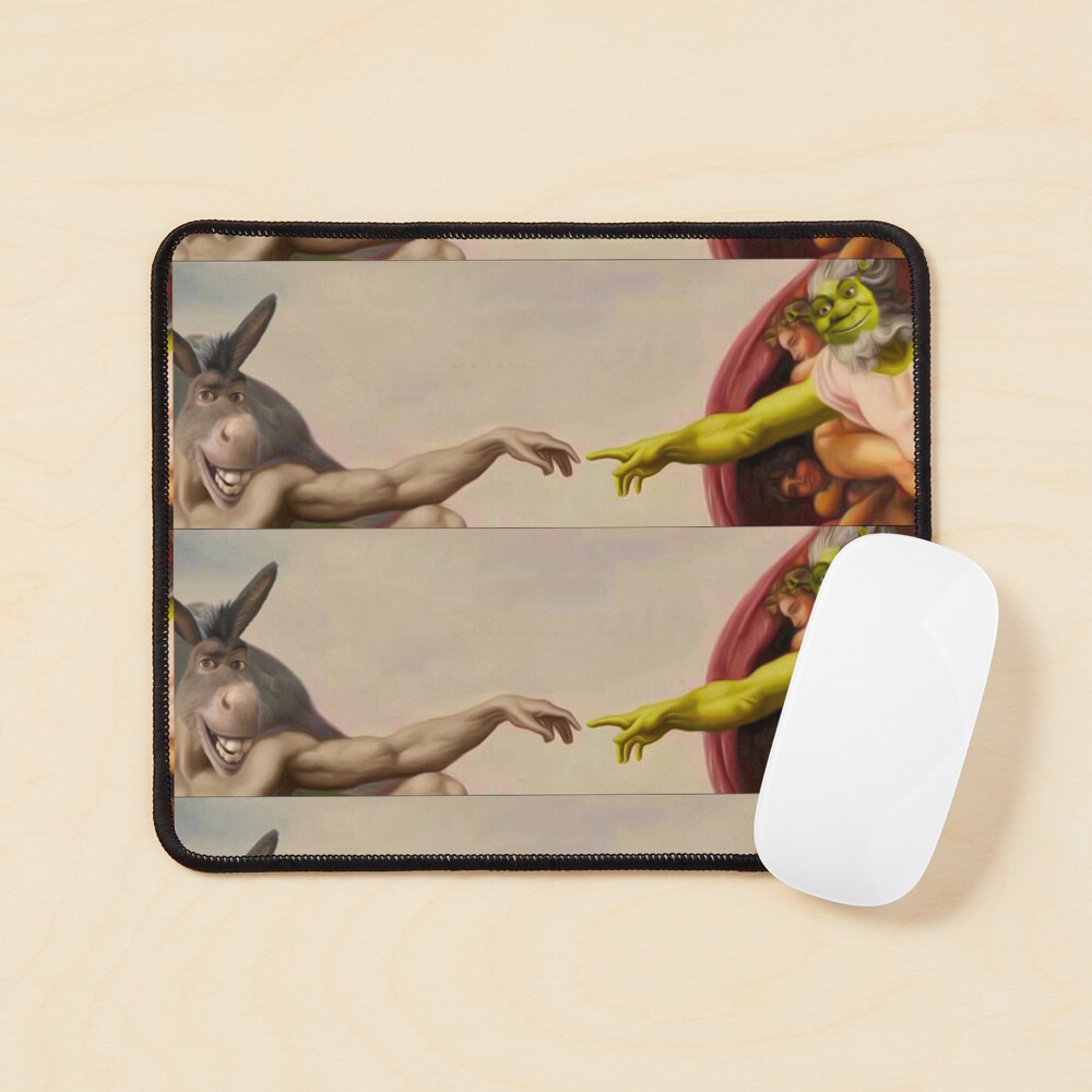 "Shrek hands of God" Poster for Sale by SOOPHIE1 | Redbubble