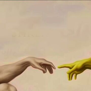 "Shrek hands of God" Poster for Sale by SOOPHIE1 | Redbubble
