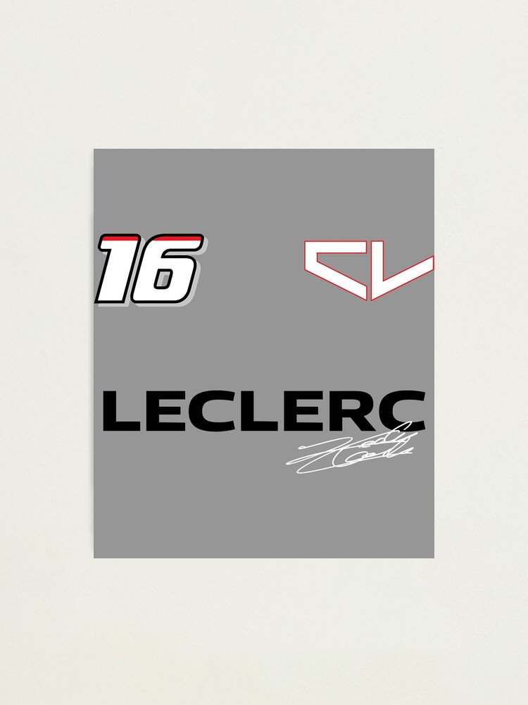 "Charles Leclerc 2022 Signed" Photographic Print for Sale by ...