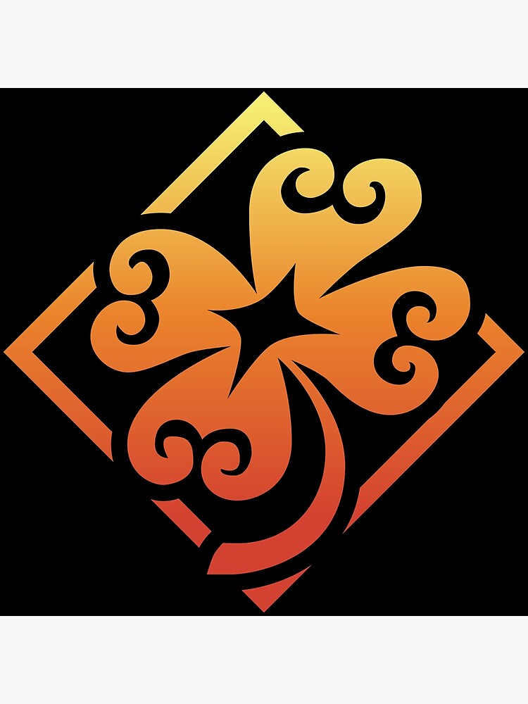 "Klee logo - Genshin Impact " Poster for Sale by damomonkey | Redbubble