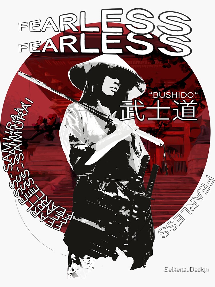 "Japanese samurai in osaka, bushido" Sticker for Sale by SeikensuDesign ...