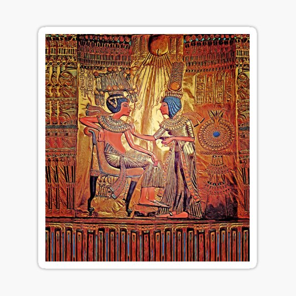 "Egyptian Queen ملكة مصرية " Sticker for Sale by doniainart | Redbubble