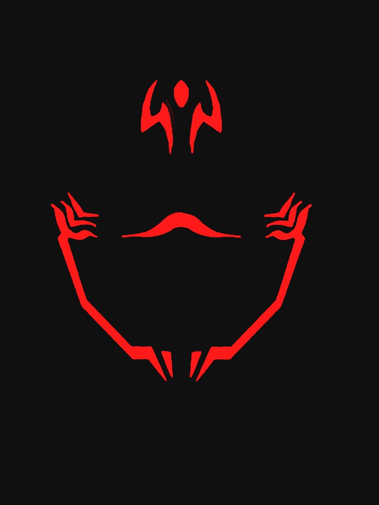"Sukuna Face Tattoo Design (Red Color)" T-shirt for Sale by WeebDyewell ...