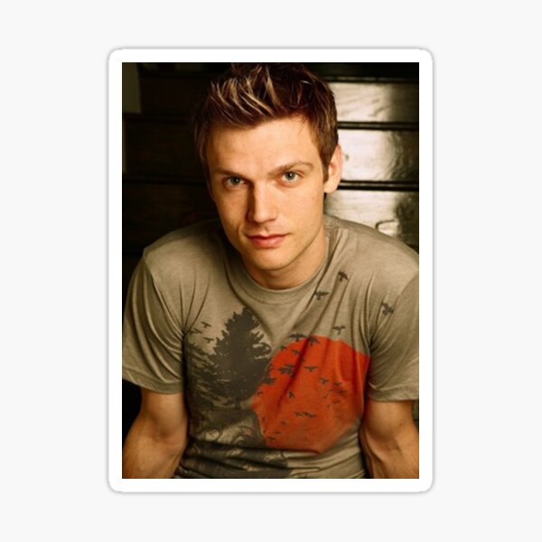 "Nick Carter - Poster" Sticker for Sale by Dorothyfd | Redbubble