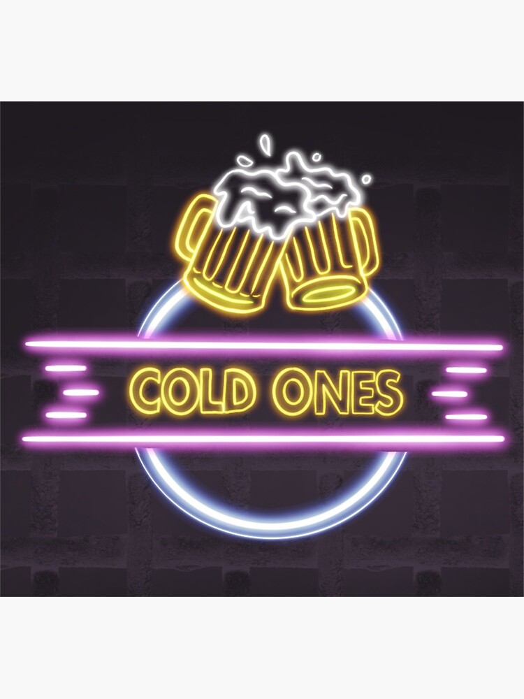 "cold ones jojicold ones mrbeast" Sticker for Sale by lina-fari | Redbubble