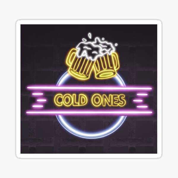 "cold ones jojicold ones mrbeast" Sticker for Sale by lina-fari | Redbubble