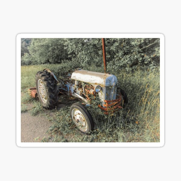 "Not Quite A Tractor " Sticker by PaulLu | Redbubble