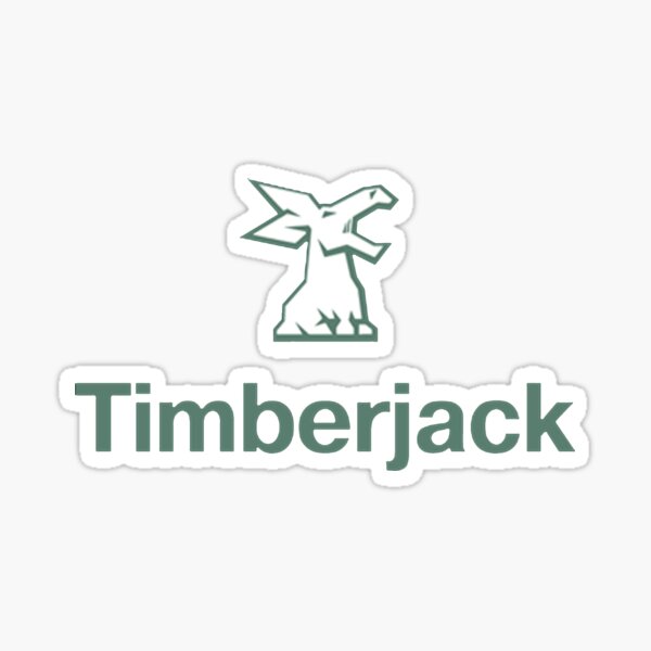 "So Cool Timberjack Design" Sticker for Sale by qrezaldare | Redbubble