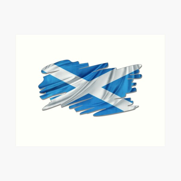Saltire Art Prints | Redbubble
