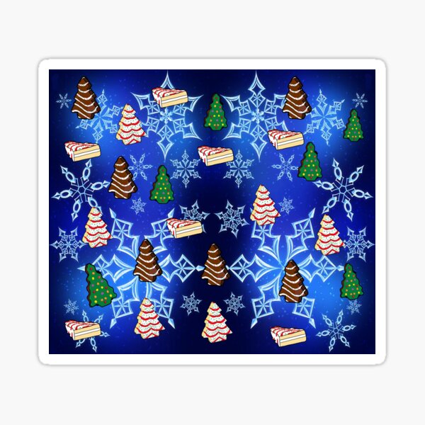 "Little Debbie Cakes" Sticker for Sale by EnviousObjects2 | Redbubble