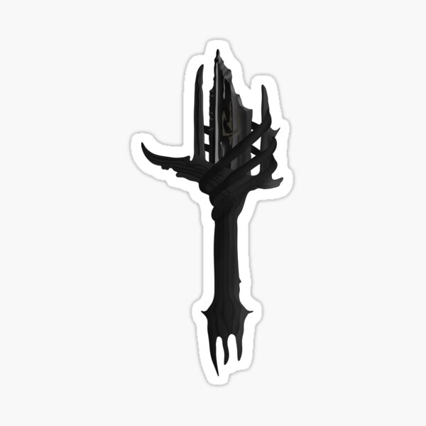 "Black Sword of Mordor" Sticker for Sale by MalteseArtist | Redbubble