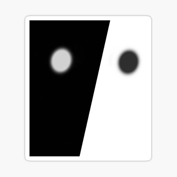 "Two Face" Sticker for Sale by Francis7645 | Redbubble