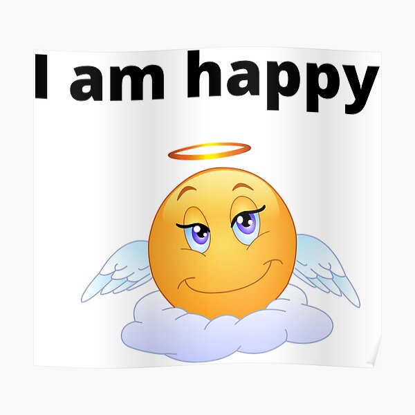" Smiley Face Emoji" Poster for Sale by Imranlove | Redbubble