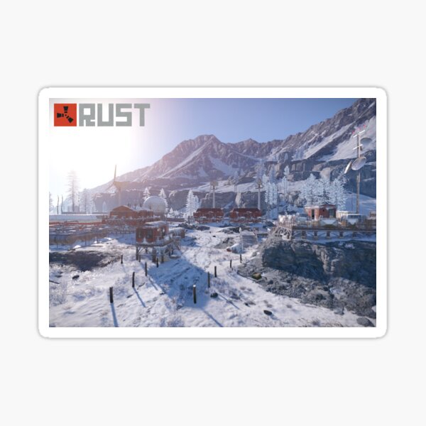 "Rust Game - Arctic Base" Sticker for Sale by FrogHermit | Redbubble