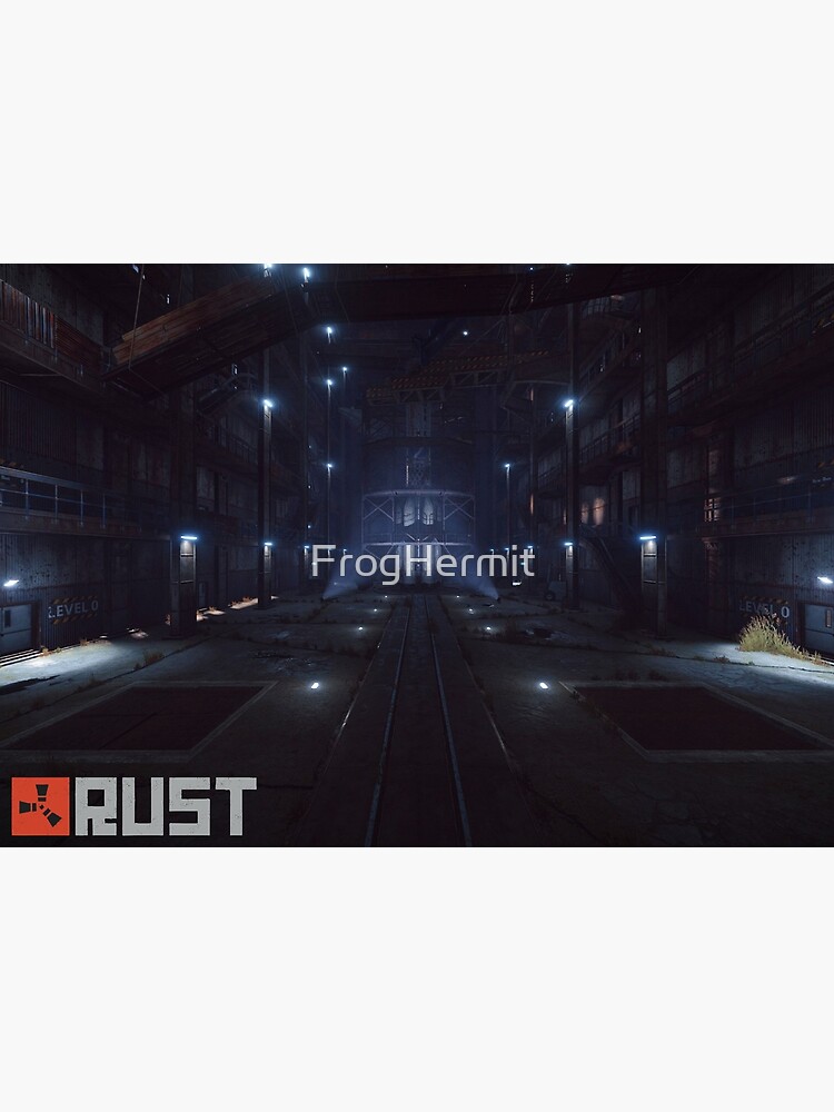 "Rust Game - Launch Site" Poster for Sale by FrogHermit | Redbubble