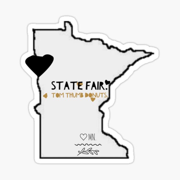 "MINNESOTA STATE FAIR " Sticker for Sale by opelife | Redbubble