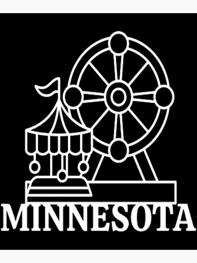 "Minnesota state fair are here Tri-blend " Poster for Sale by opelife ...