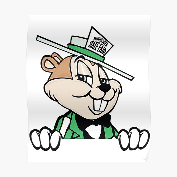 Minnesota State Fair Gopher Gauge Poster For Sale By Opelife Redbubble