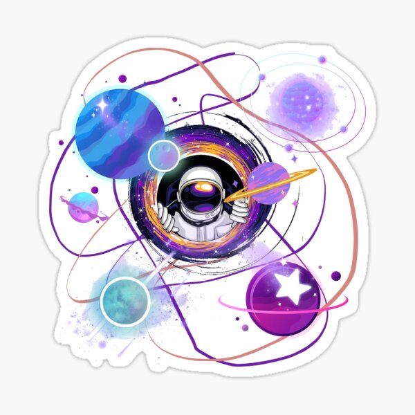 "TIME" Sticker by YouOwnStyle | Redbubble