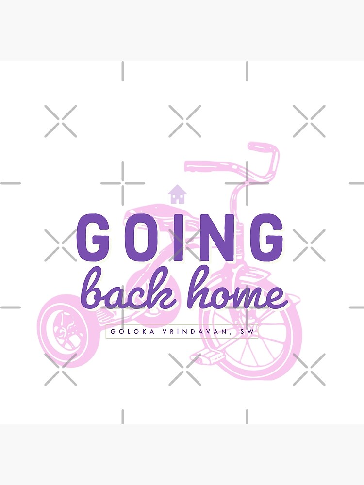 "Going back home Goloka Vrindavan" Poster for Sale by THEBEISIKS ...