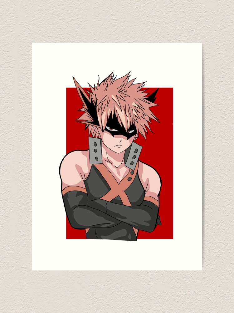 "Kacchan" Art Print for Sale by jessislame | Redbubble
