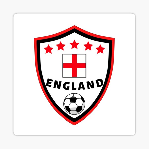 "England Football Team" Sticker for Sale by Footballunite | Redbubble