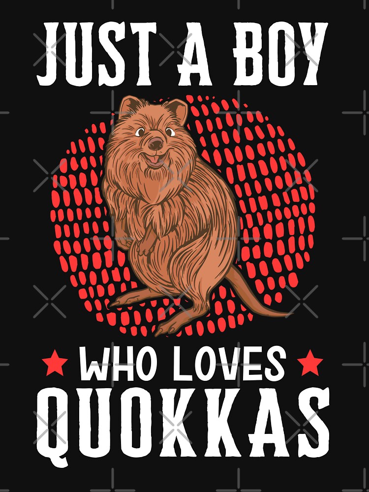 "Boy of quokkas loves marsupial quokka" T-shirt for Sale by madgrfx ...