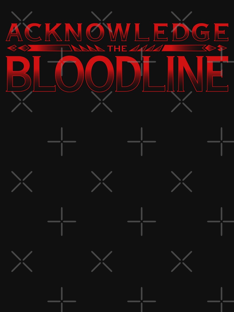 "USOS Acknowledge The Bloodline Design" T-shirt for Sale by YourVintage ...