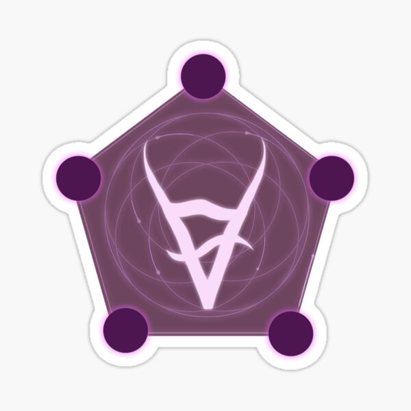 "Symbol of Conjuration v2" Sticker for Sale by KopoArtyStuff | Redbubble