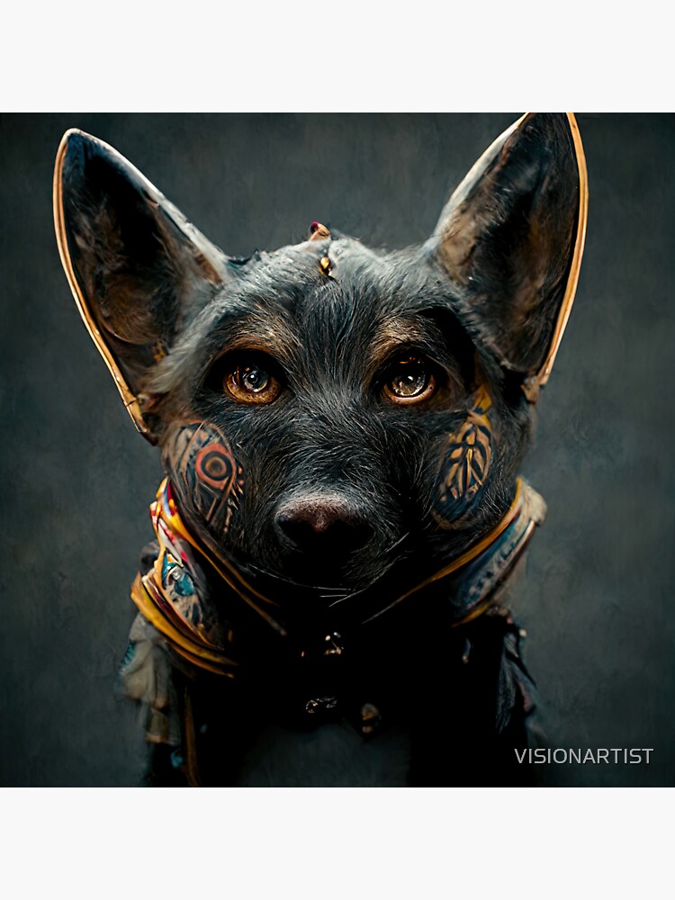 "Clan of Dogs Series" Sticker for Sale by VISIONARTIST | Redbubble